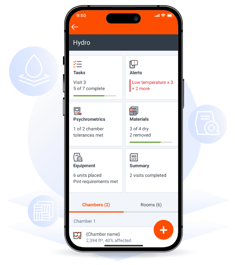 Encircle | Water damage restoration software to document water jobs.