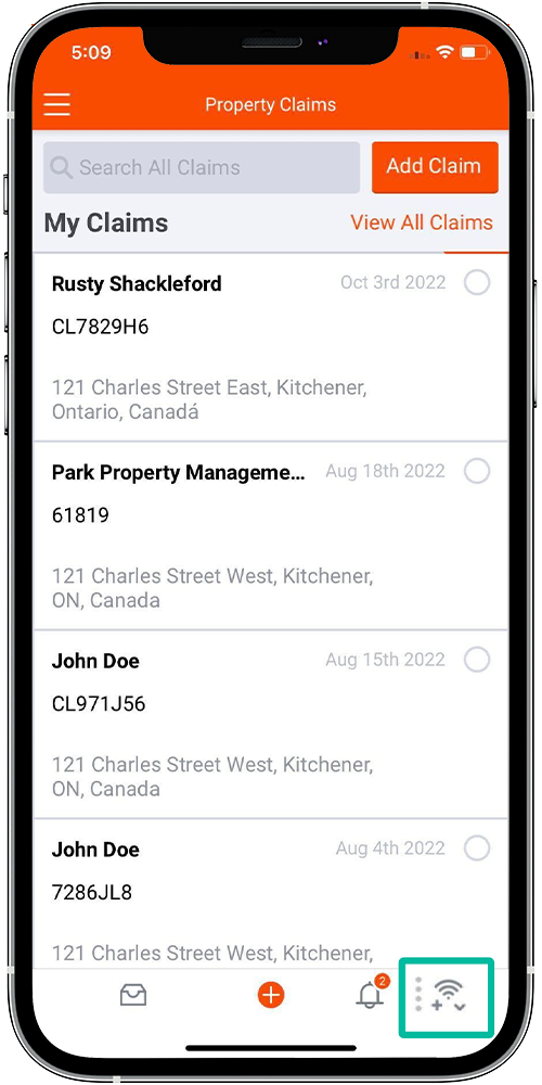 Using Encircle’s Offline Mode: Restoring with no internet