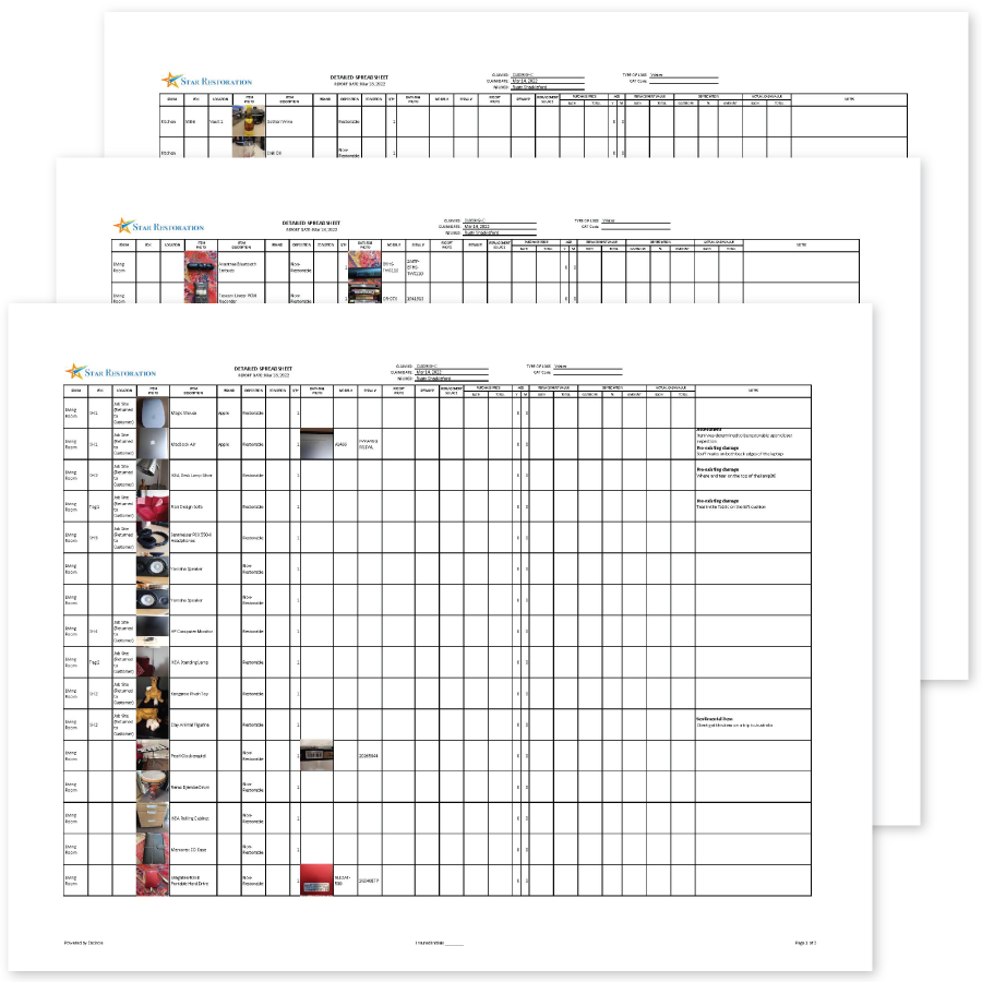 Encircle: Contents inventory and packout software for property claims.