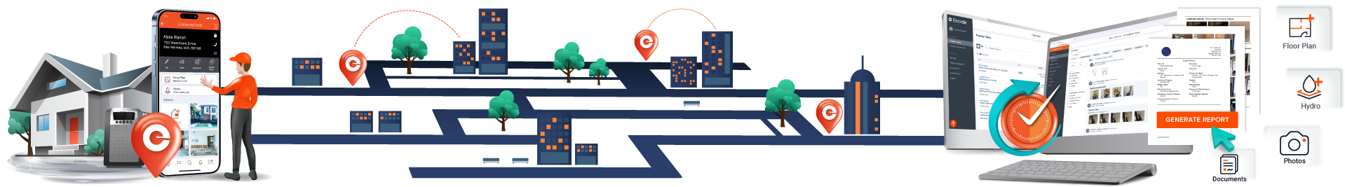 Encircle field documentation software