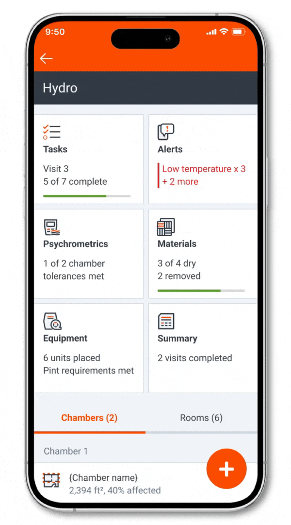 Updates to Encircle's moisture documentation tool