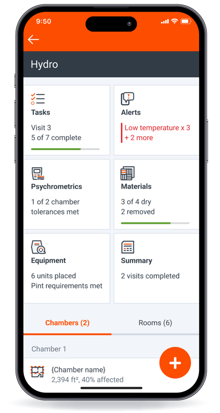 MacFawn Restoration uses Encircle Hydro on mitigation invoices