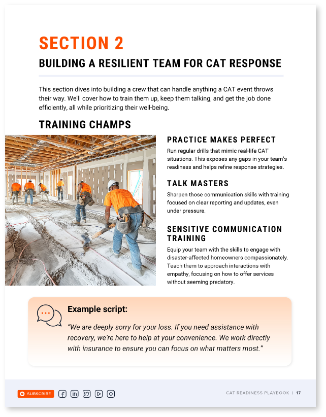 CAT Readiness Playbook: Excel in CAT restoration planning