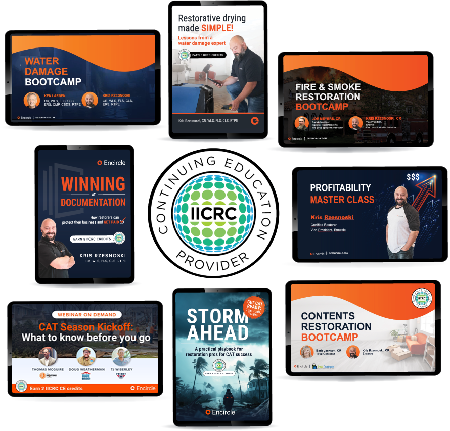 Free IICRC CE restoration courses to boost your business & career