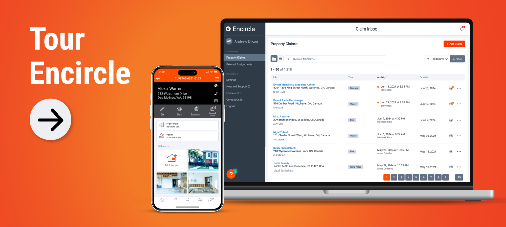 Encircle | Water damage restoration software to document water jobs.