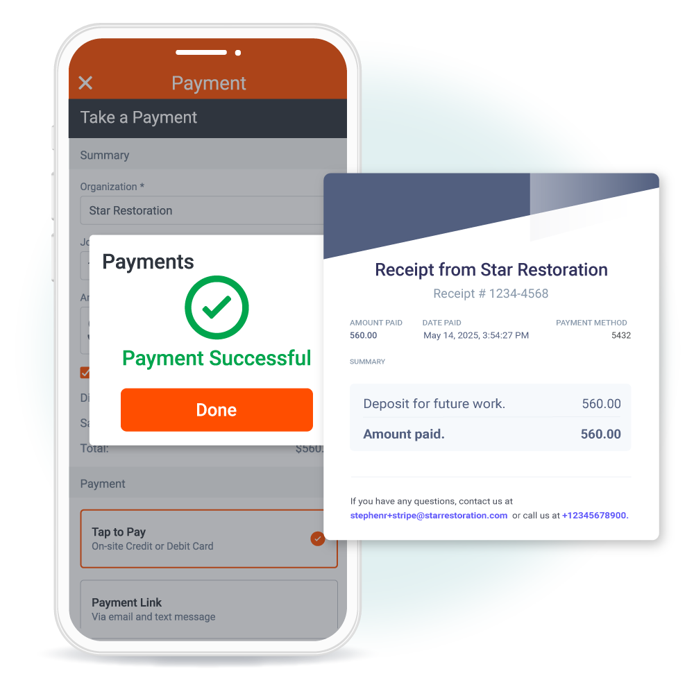 Encircle Payments | Collect payments in the field