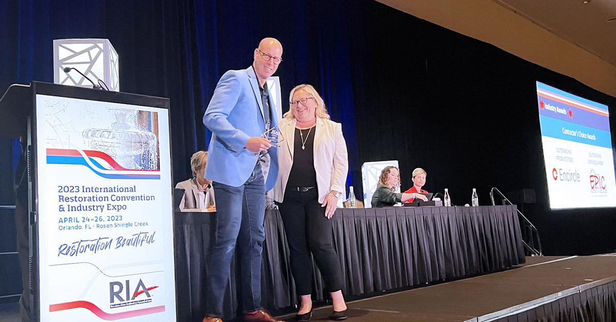 Encircle announced winner of the 2023 RIA Contractor's Choice Award