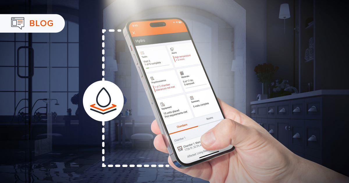 Discover Hydro and simplify water mitigation for your team