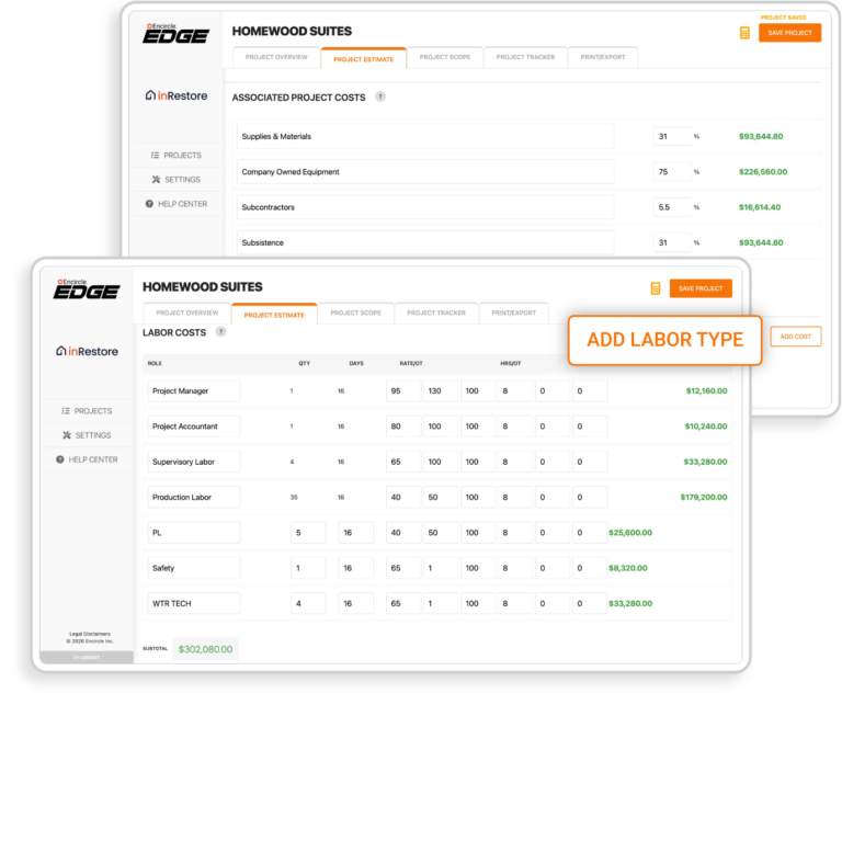 ROM Estimating Tool for Fast Restoration Quotes | Encircle