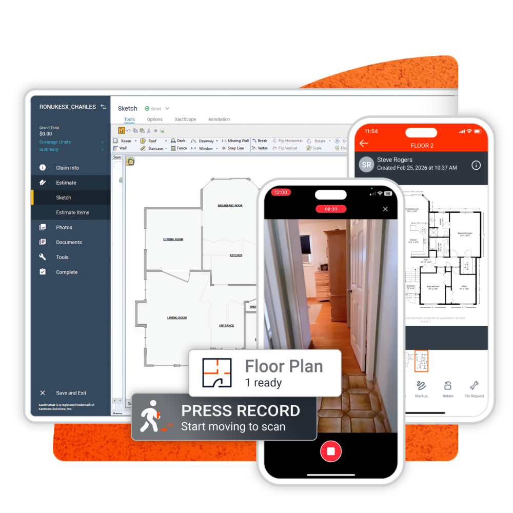 Floor Plan & Sketching App for Restoration | Encircle