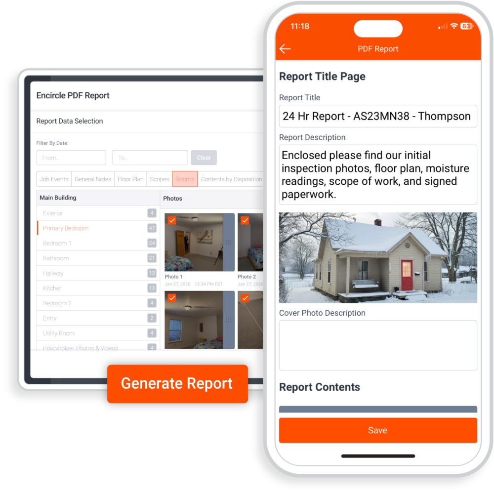 Contents Management Software for Restoration | Encircle